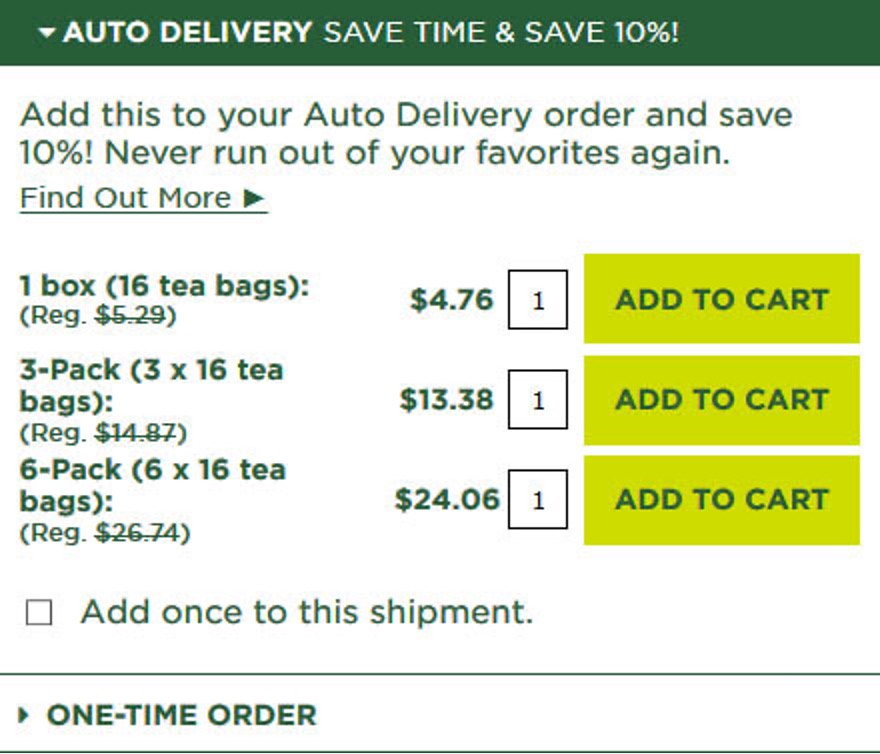 How do I join auto delivery? – Traditional Medicinals